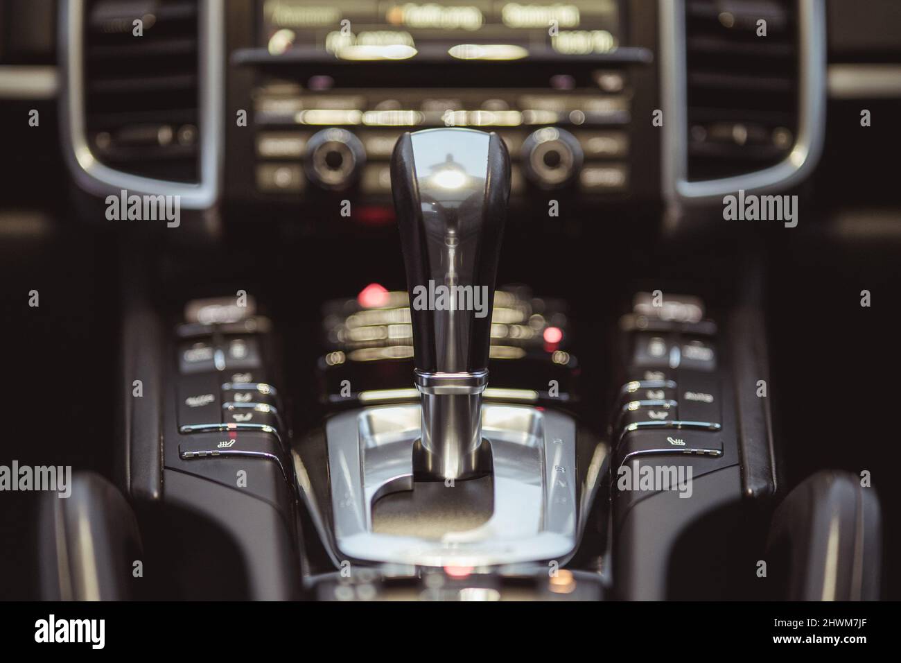 Shifter for automatic transmission of a modern sportscar or suv. View ...