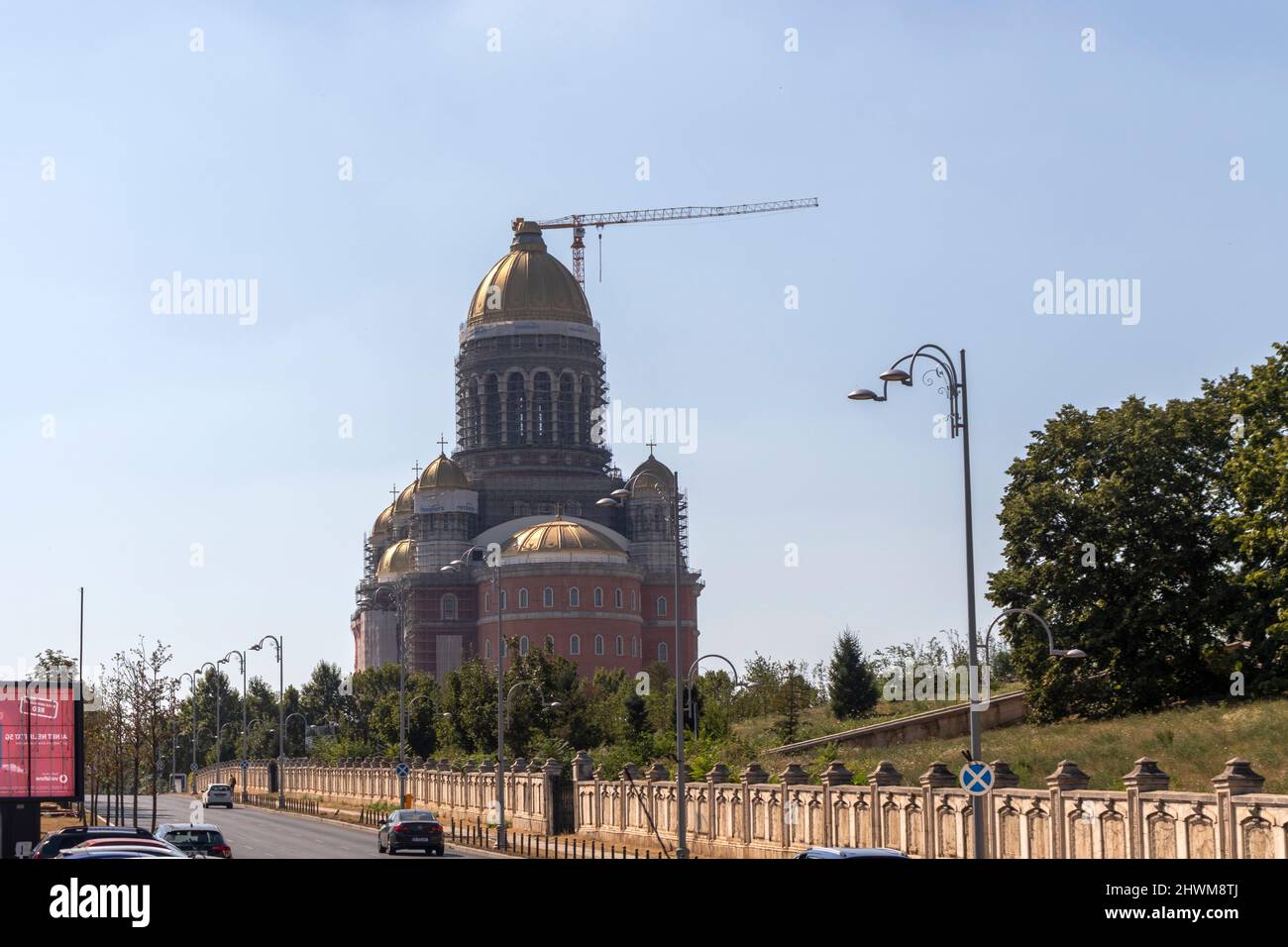 BUCHAREST, ROMANIA - AUGUST 16, 2021: The Biggest Orthodox church in ...