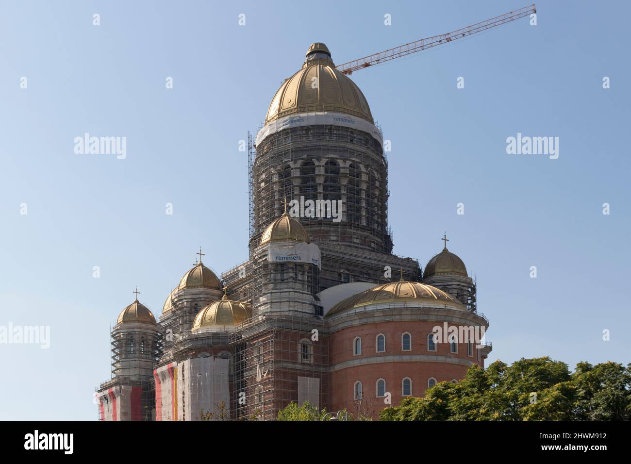 BUCHAREST, ROMANIA - AUGUST 16, 2021: The Biggest Orthodox church in ...