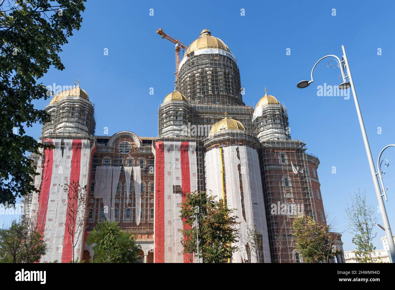 BUCHAREST, ROMANIA - AUGUST 16, 2021: The Biggest Orthodox church in ...