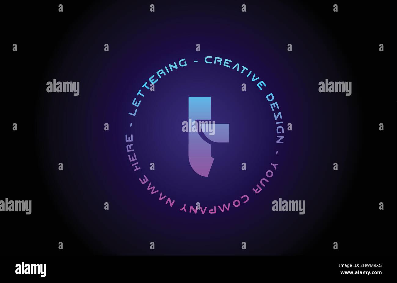 T text alphabet letter logo icon design. Creative template for business ...