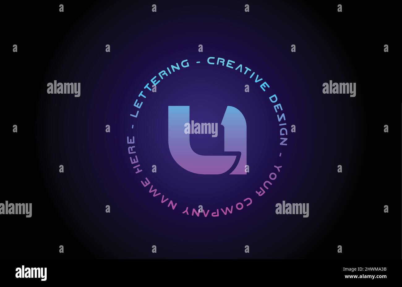 U text alphabet letter logo icon design. Creative template for business ...