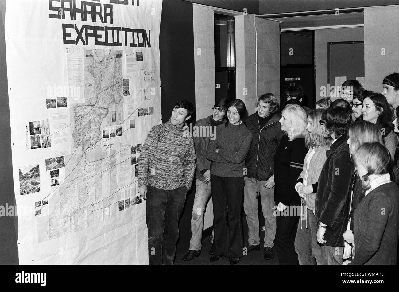 Pupils from the Blue Coat Church of England School, Coventry, on an ...