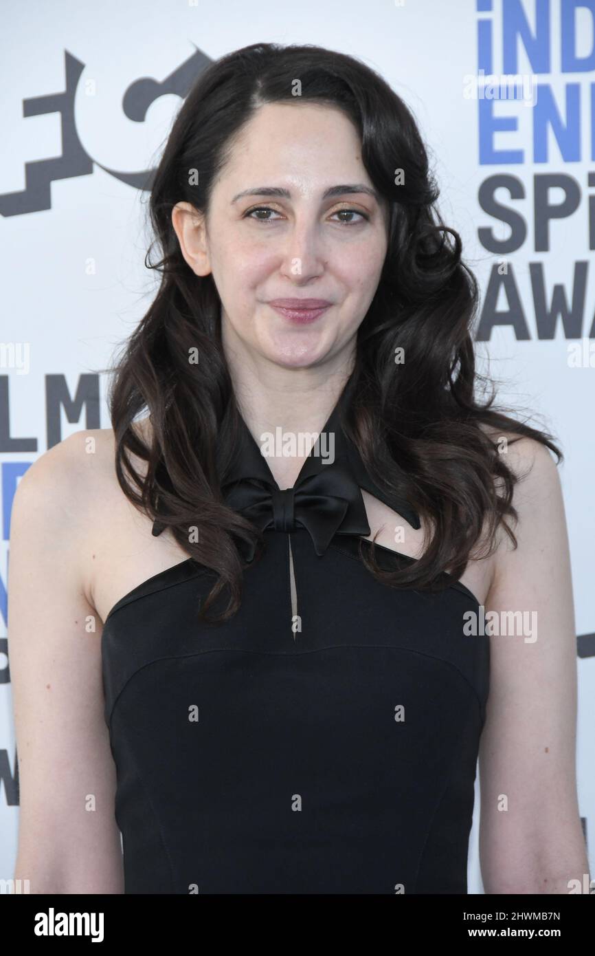 Gillian Wallace Horvat arrives at the 2022 Film Independent Spirit ...