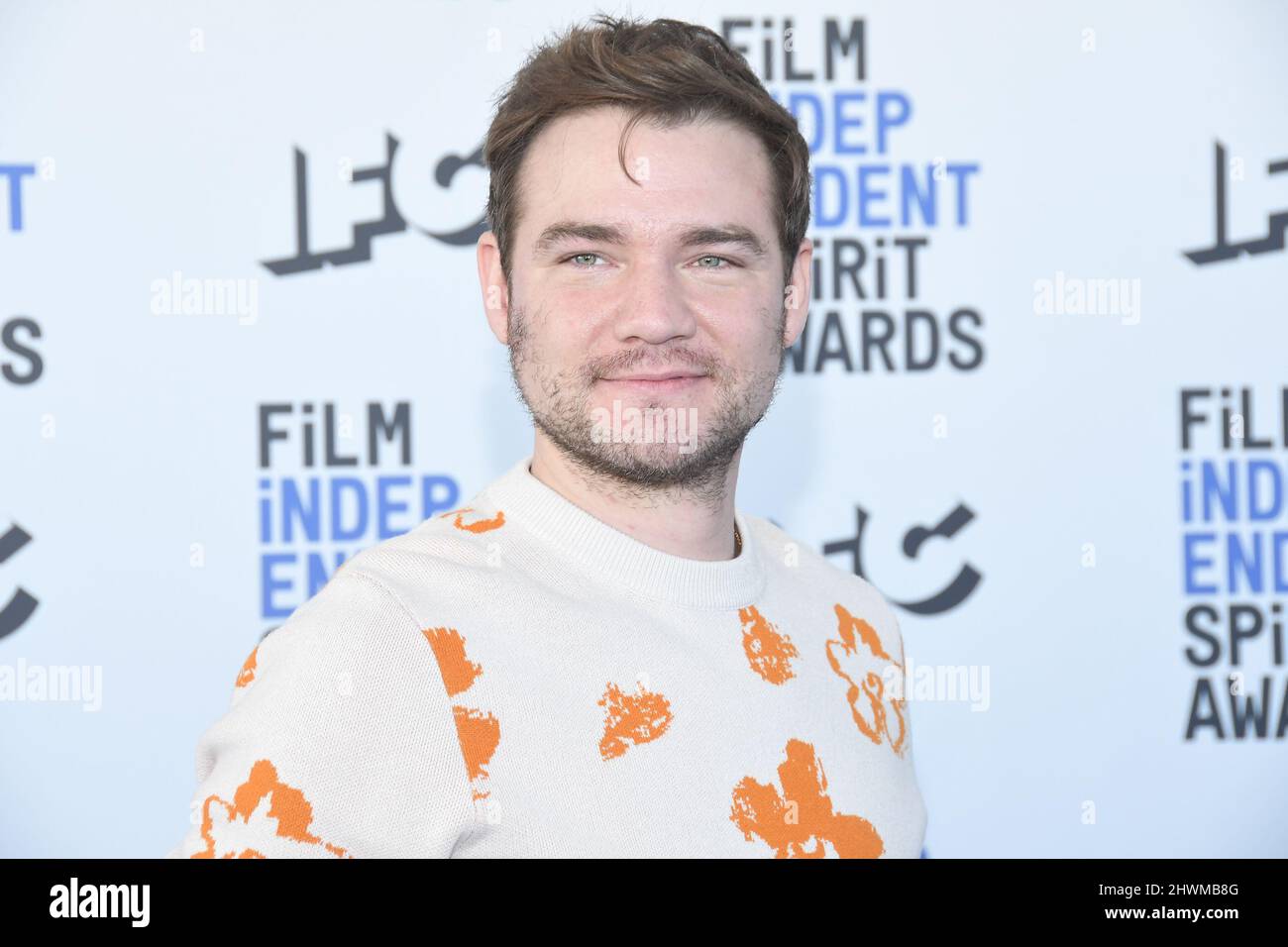 Daniel Durant arrives at the 2022 Film Independent Spirit Awards held ...