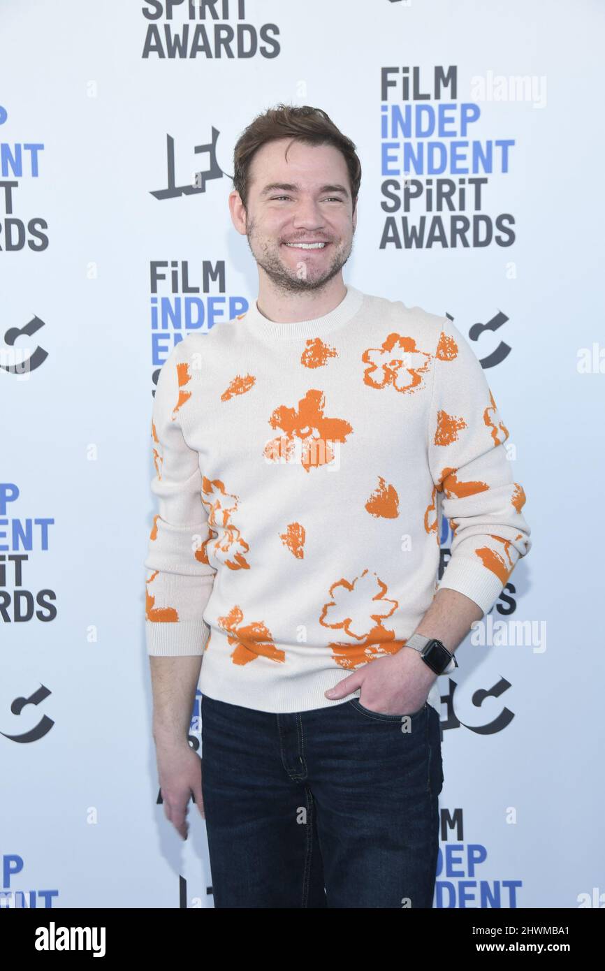 Daniel Durant arrives at the 2022 Film Independent Spirit Awards held ...
