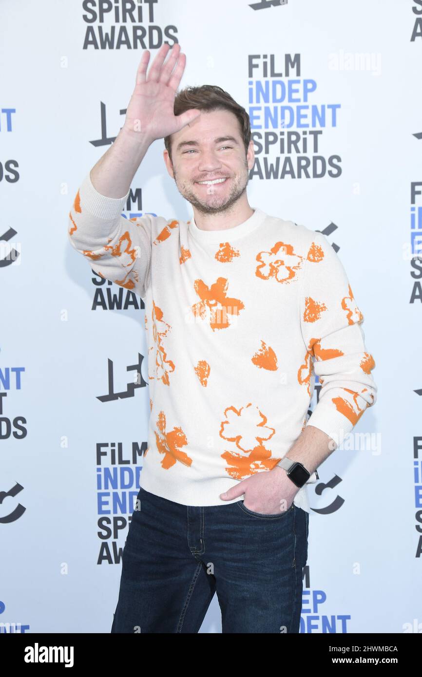 Daniel Durant arrives at the 2022 Film Independent Spirit Awards held ...