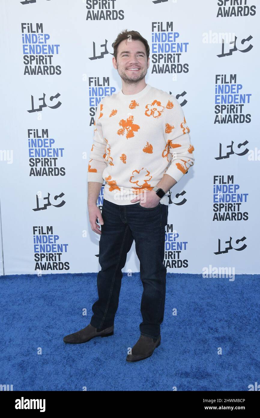 Daniel Durant arrives at the 2022 Film Independent Spirit Awards held ...