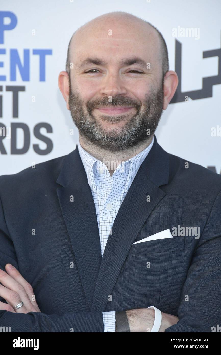 Robert Greene arrives at the 2022 Film Independent Spirit Awards held ...