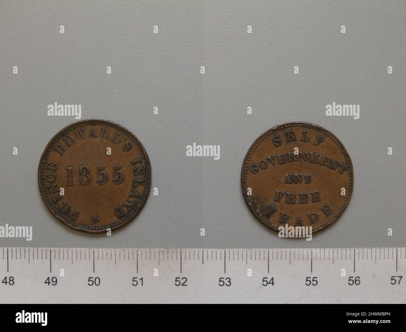 London trade token hi-res stock photography and images - Alamy