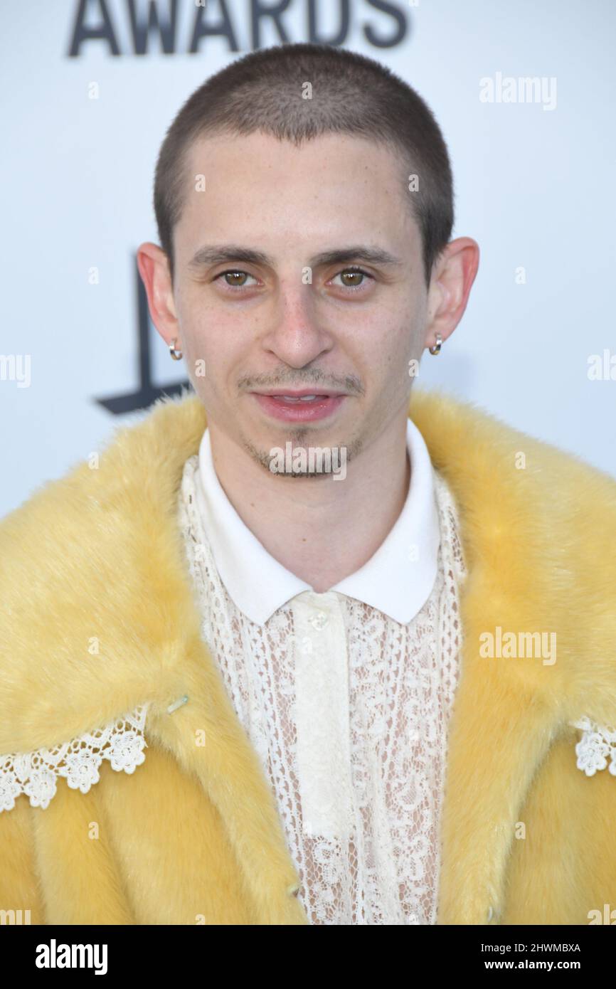 Los Angeles, USA. 06th Mar, 2022. Moises Arias arrives at the 2022 Film ...