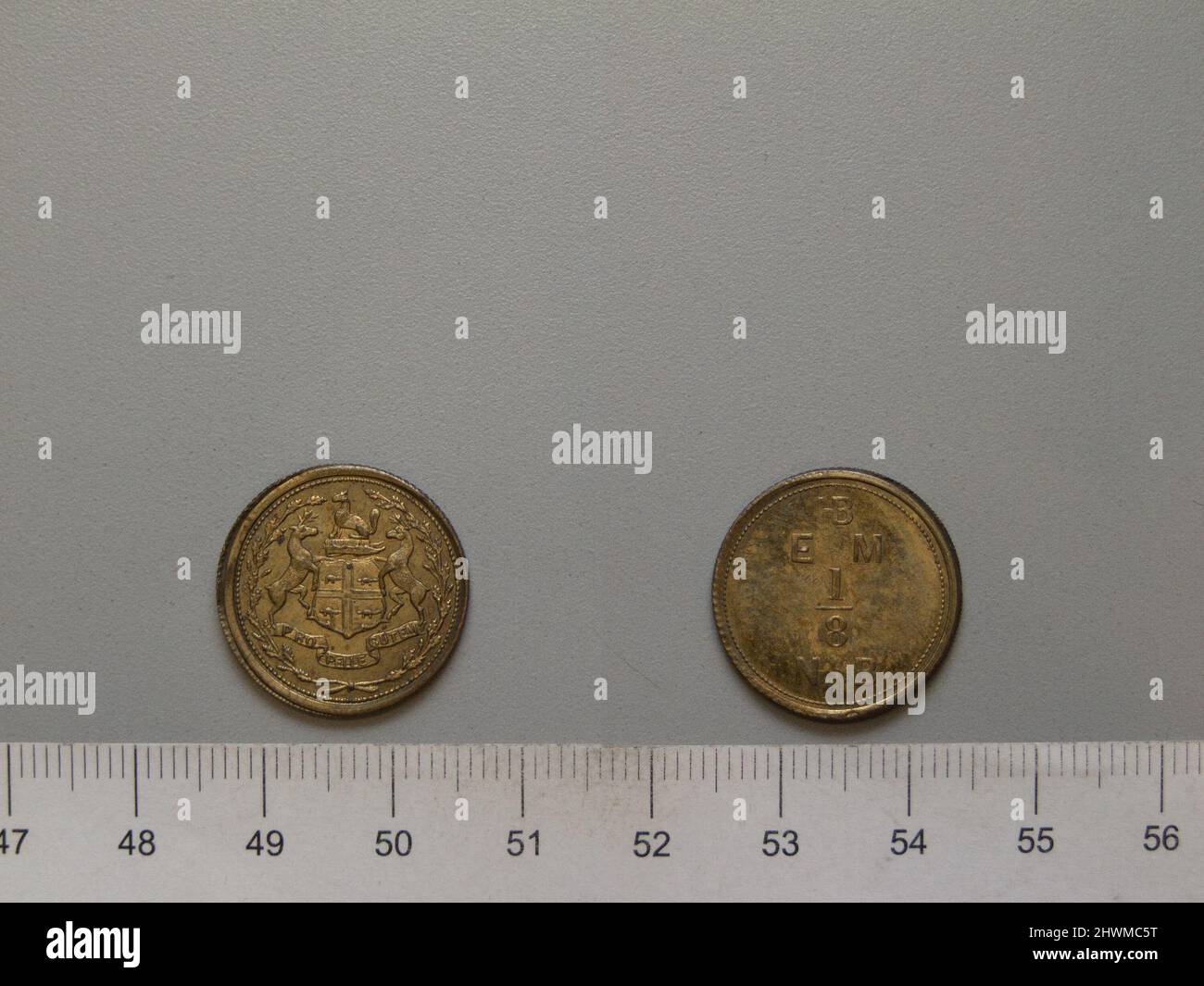 Token of Fur Trade. Artist: Unknown Stock Photo - Alamy