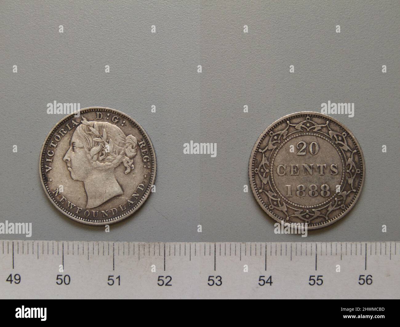 20 Cents from Heaton with Victoria, Queen of Great Britain. Subject ...