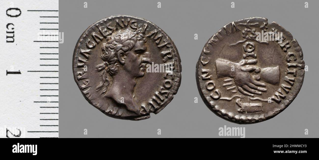 Denarius of Nerva, Emperor of Rome from Rome. Ruler: Nerva, Emperor of ...