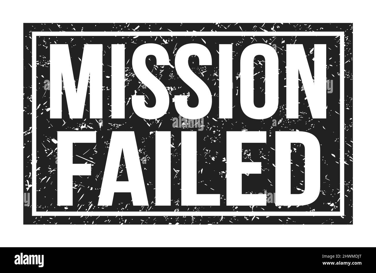 Mission failed stamp hi-res stock photography and images - Alamy
