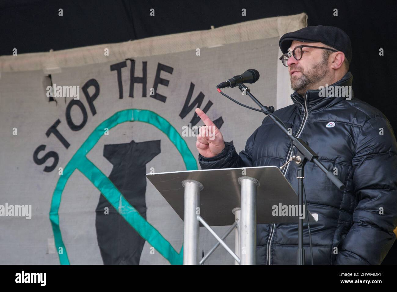 London, UK. 6th Mar 2022. Author and former South African MP Andrew ...