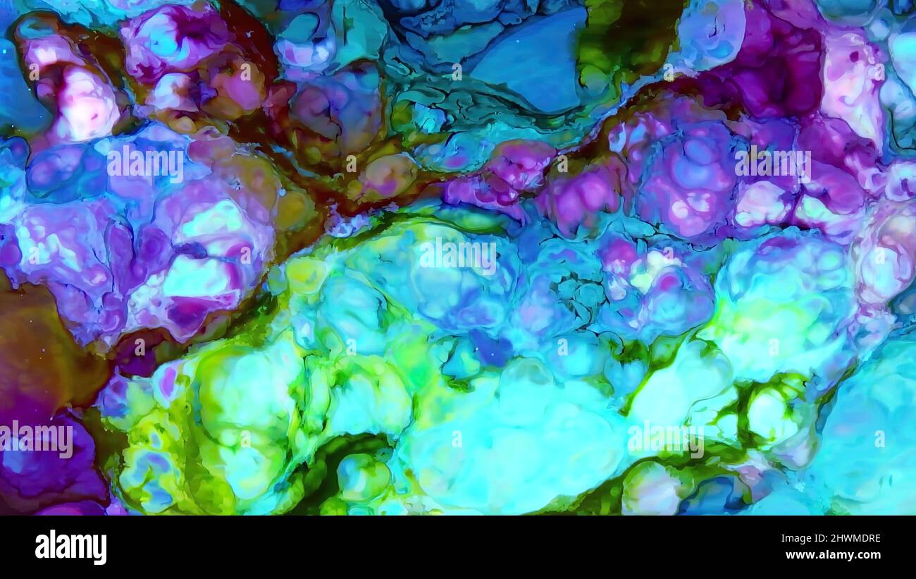 Colorful Abstract Acrylic Background Stock Photo - Alamy