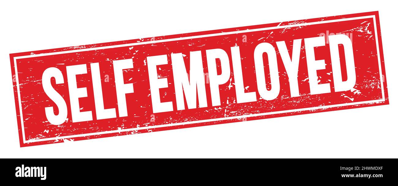 Self employed stamp hi-res stock photography and images - Alamy