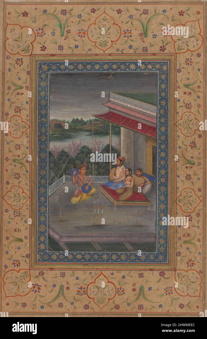 Ragamala manuscript hi-res stock photography and images - Alamy