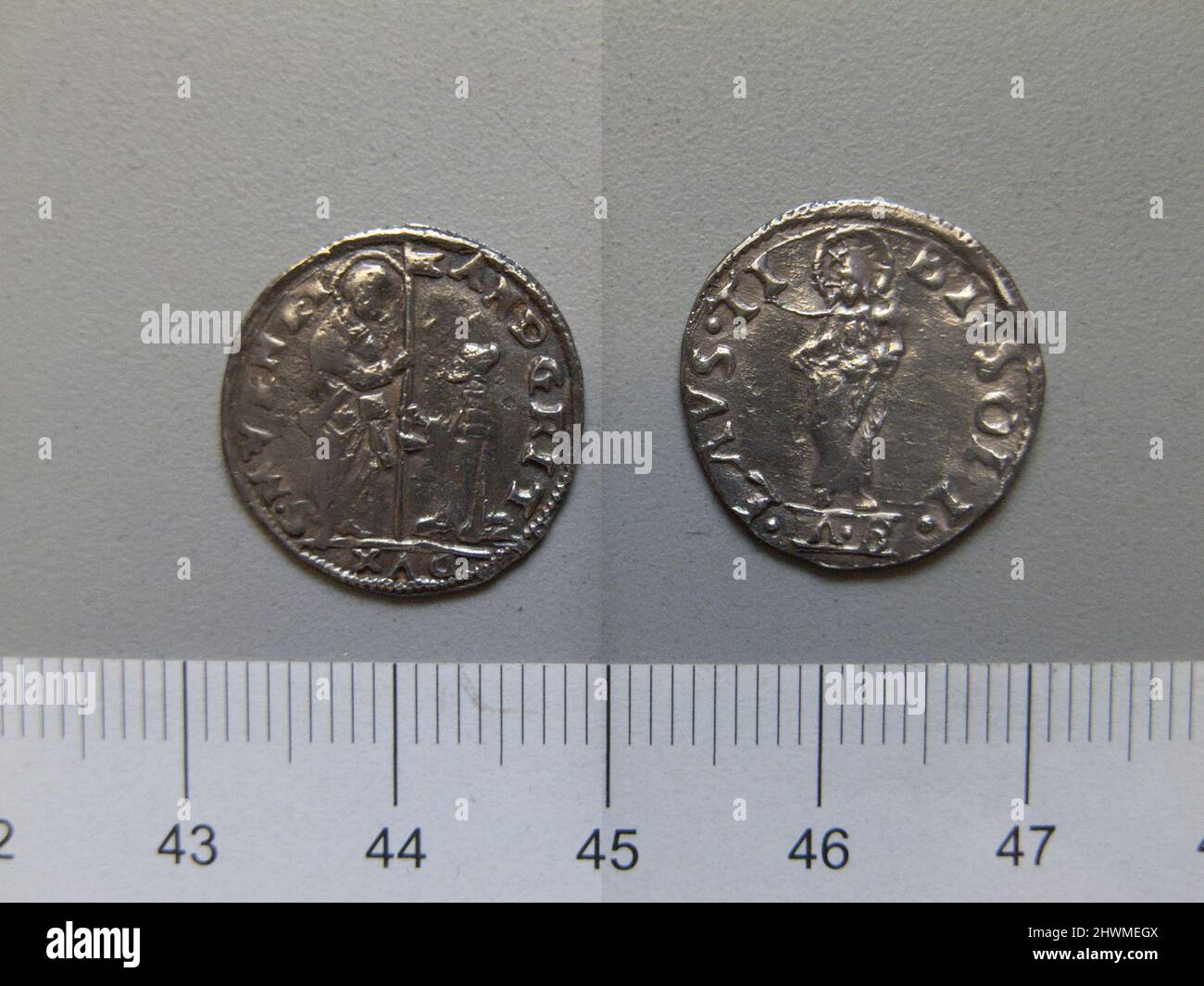 2 Soldo from Venice with Andrea Gritti. Subject: Andrea Gritti ...