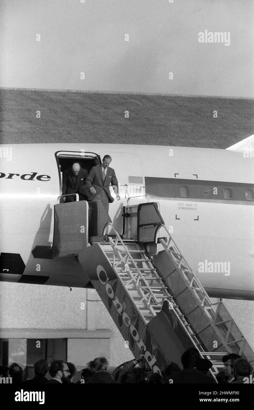 The Duke of Edinburgh is to fly the British built Concorde 002 at Mach ...