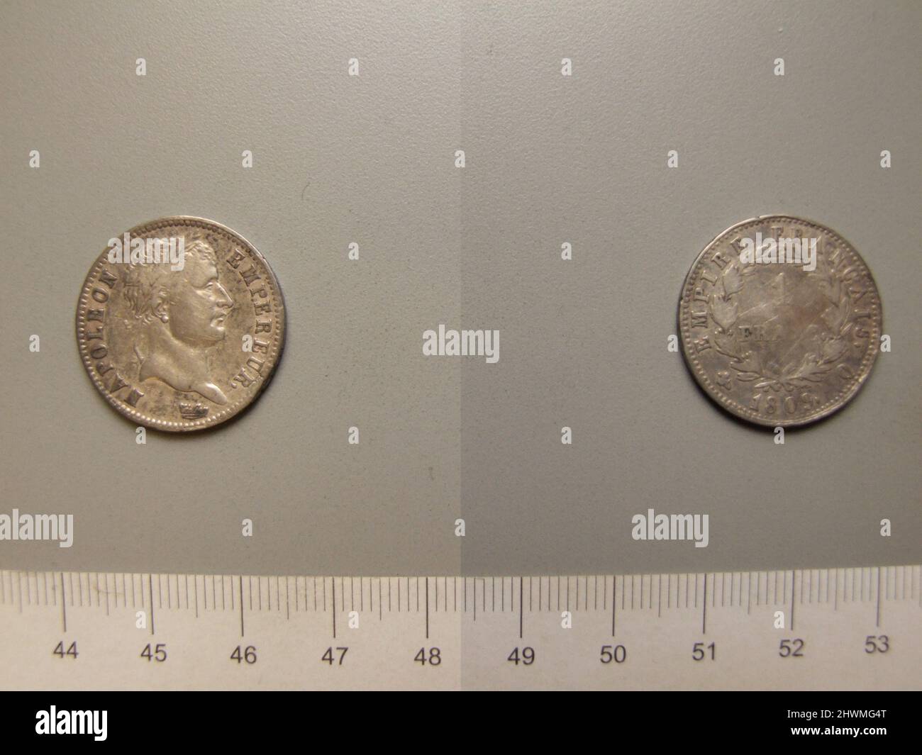 1 Franc of Napoleon Bonaparte from Perpignan. Ruler: Napoleon Bonaparte ...