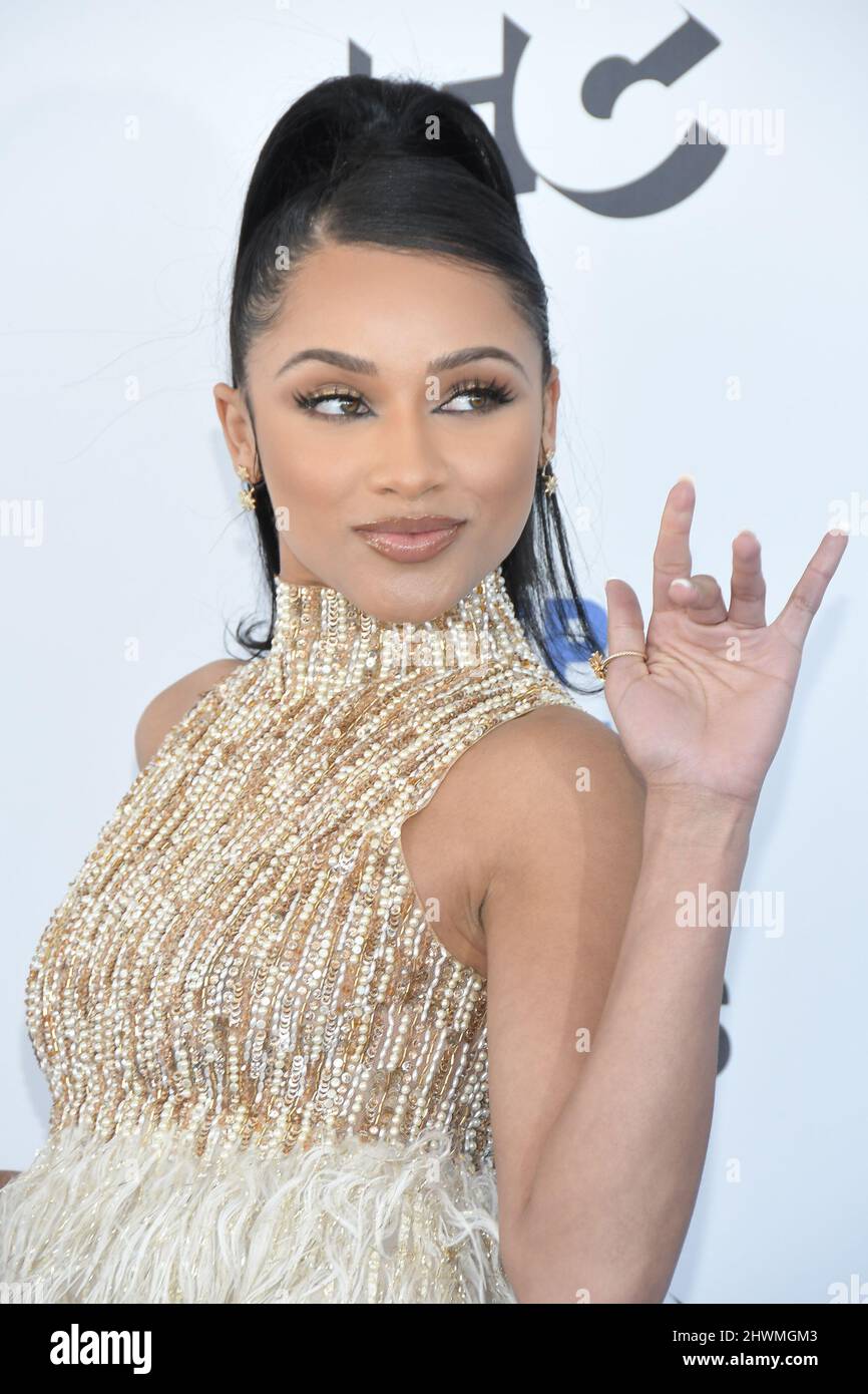 Los Angeles, USA. 06th Mar, 2022. Jaylen Barron arrives at the 2022 ...