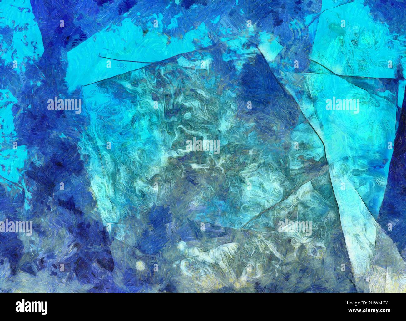 Vivid Abstract Art. 3D rendering Stock Photo - Alamy