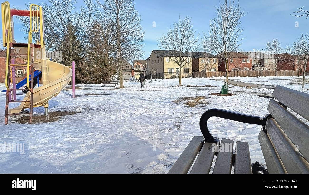 City playground wide shot hi-res stock photography and images - Alamy