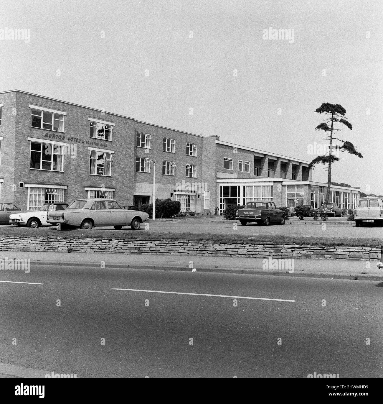 The Marton Hotel & Country Club, Middlesbrough. 1971 Stock Photo - Alamy