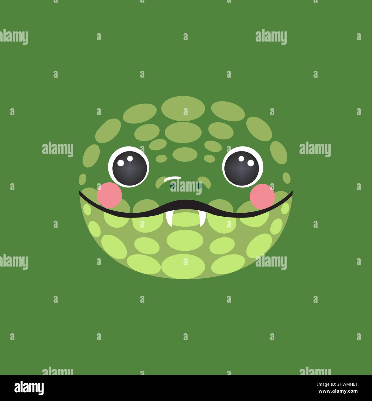 Cartoon snake bubble hi-res stock photography and images - Alamy