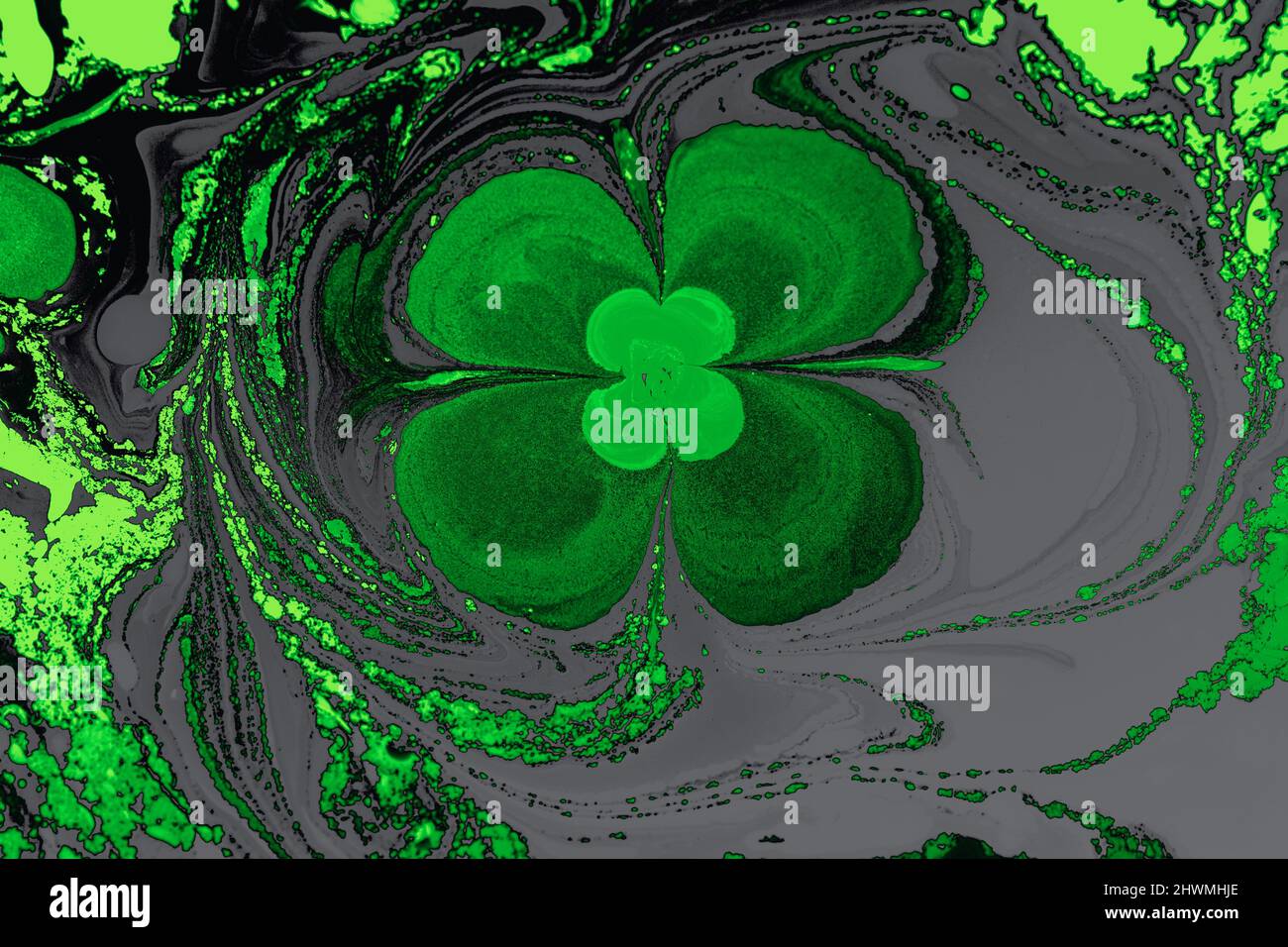 Abstract ebru cover art. Floral Ebru marbling texture background design ...