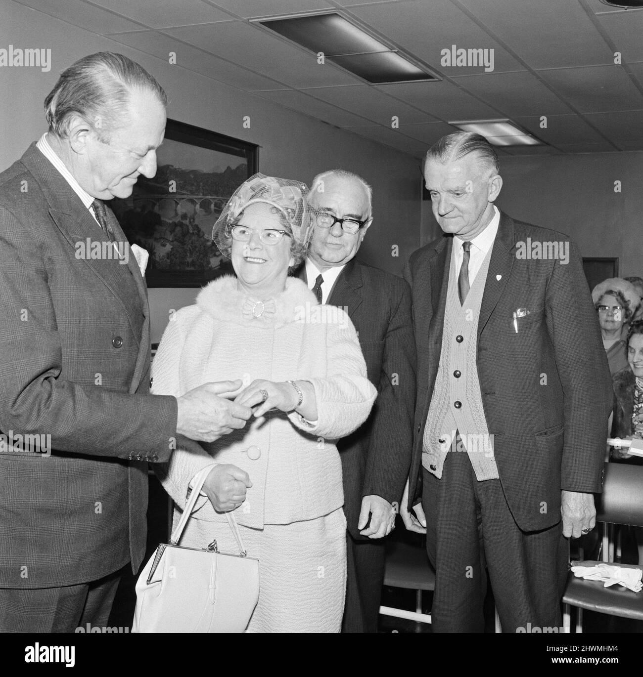Head Wrightson long service awards. 1972 Stock Photo - Alamy