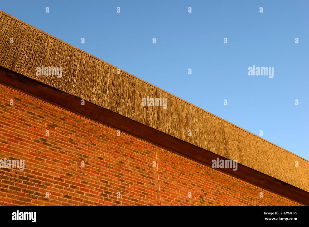 A brick wall in Brighton, UK Stock Photo - Alamy