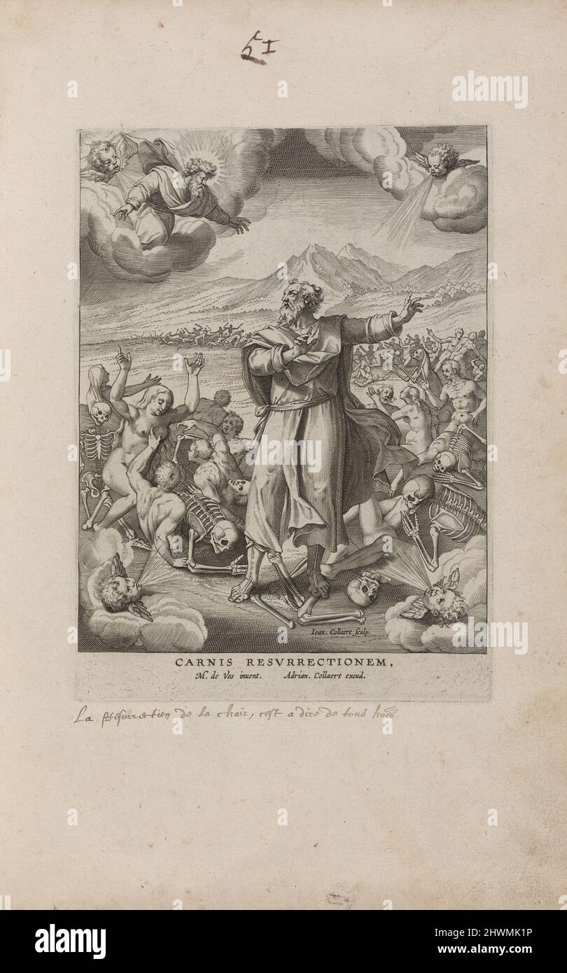 1 of 12 plates from the series XII. Fidei Apostolici Symbola (The ...