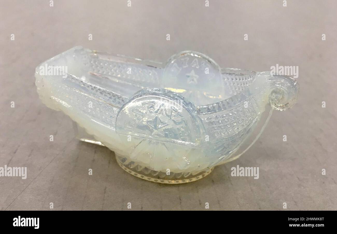 Salt. Manufacturer: Boston and Sandwich Glass Works, American, 1826–88 ...