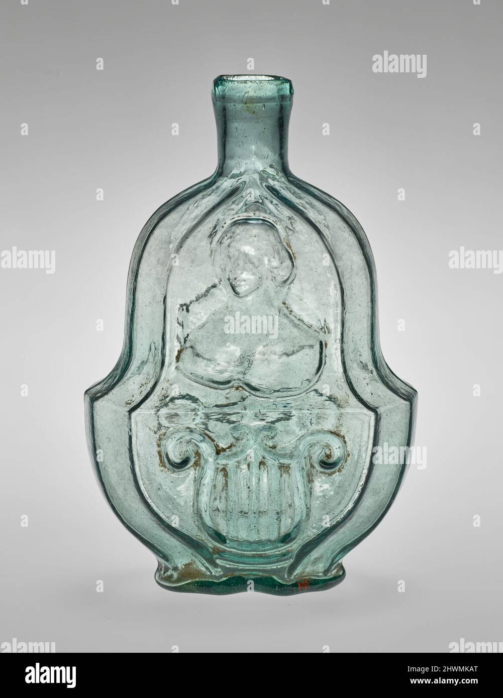 Jenny Lind Flask. Maker, attributed to: McCarty & Torreyson, American ...