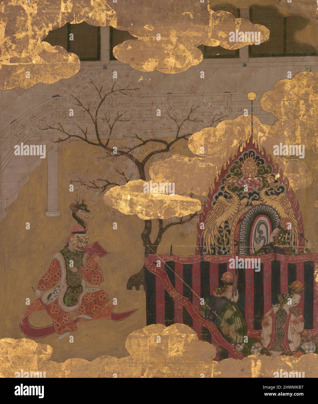 Minori (The Rites). Artist: Tosa School, Japanese Stock Photo - Alamy