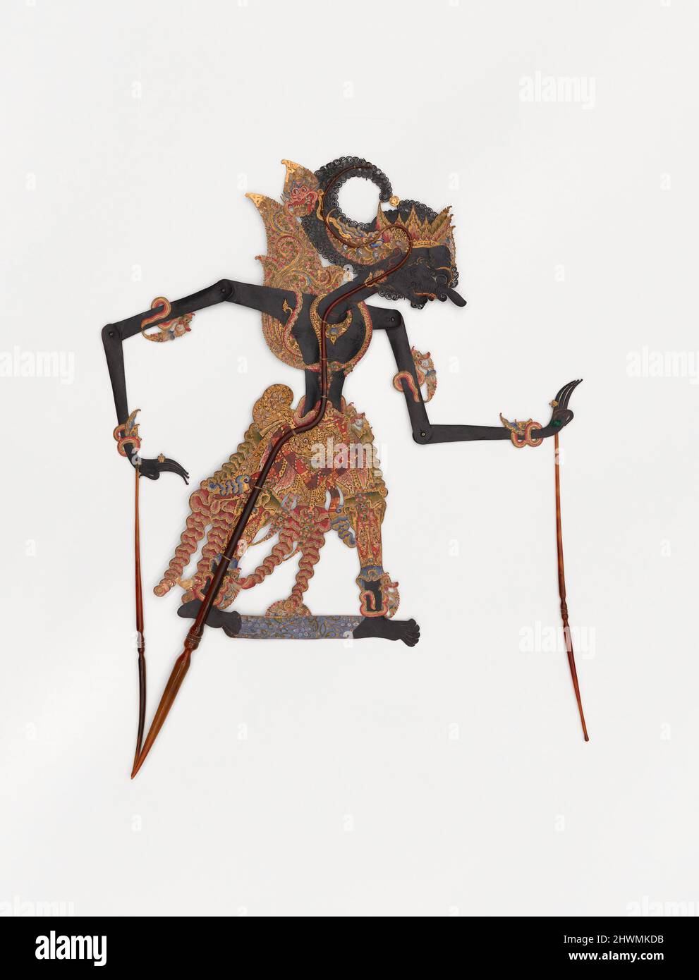 Box 2 of 2 with Shadow Puppets (Wayang Kulit) for set Kyai Nugroho ...