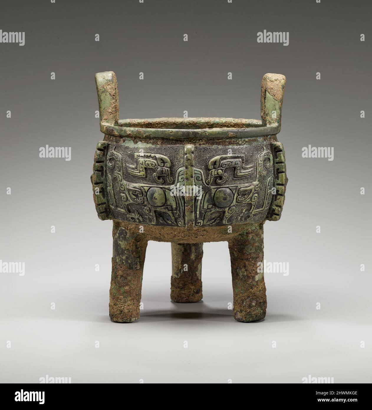 Ritual Food Vessel (Ding Stock Photo - Alamy