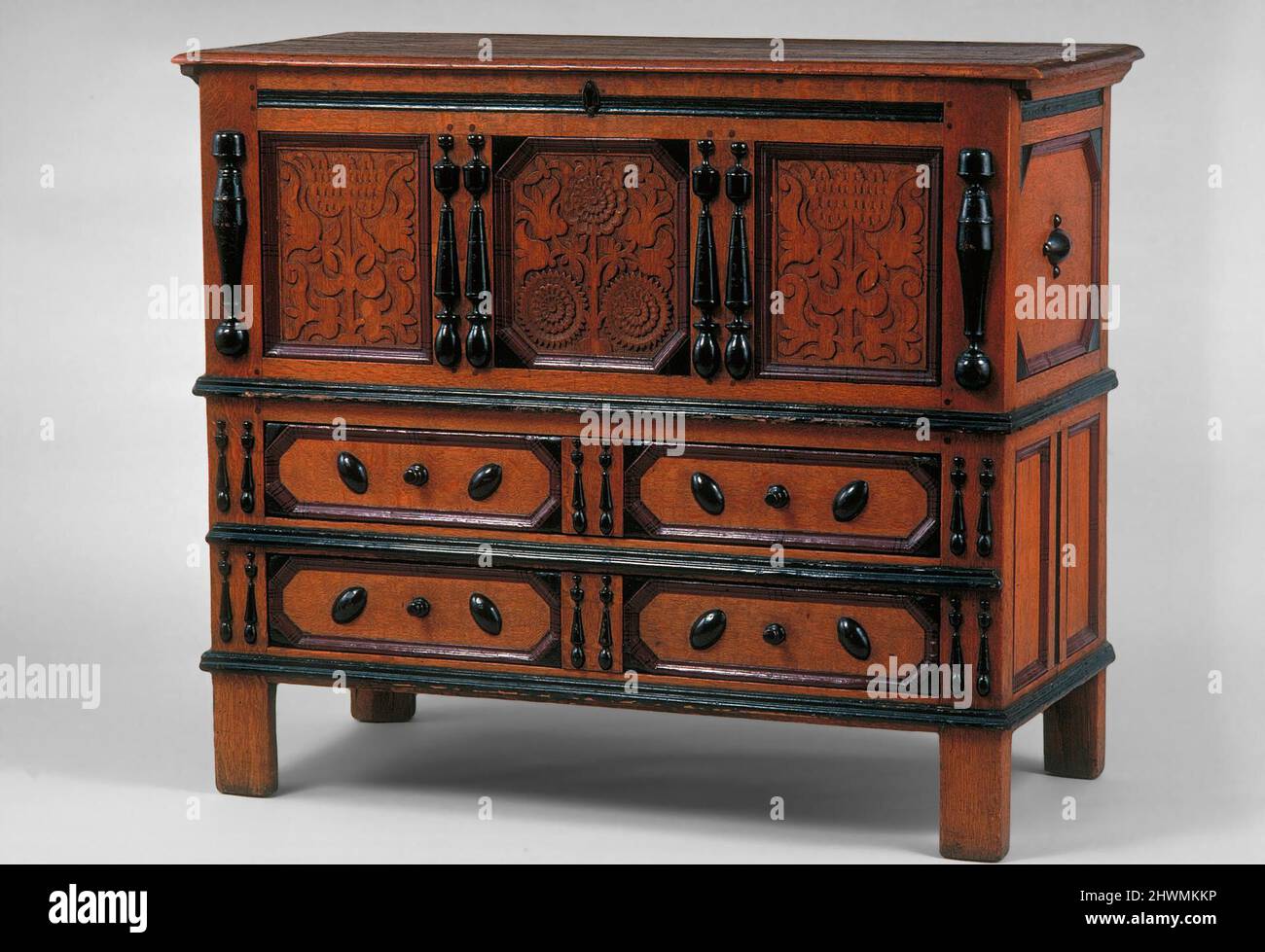 Chest with drawers. Maker, possibly by: Peter Blin, American, born ...