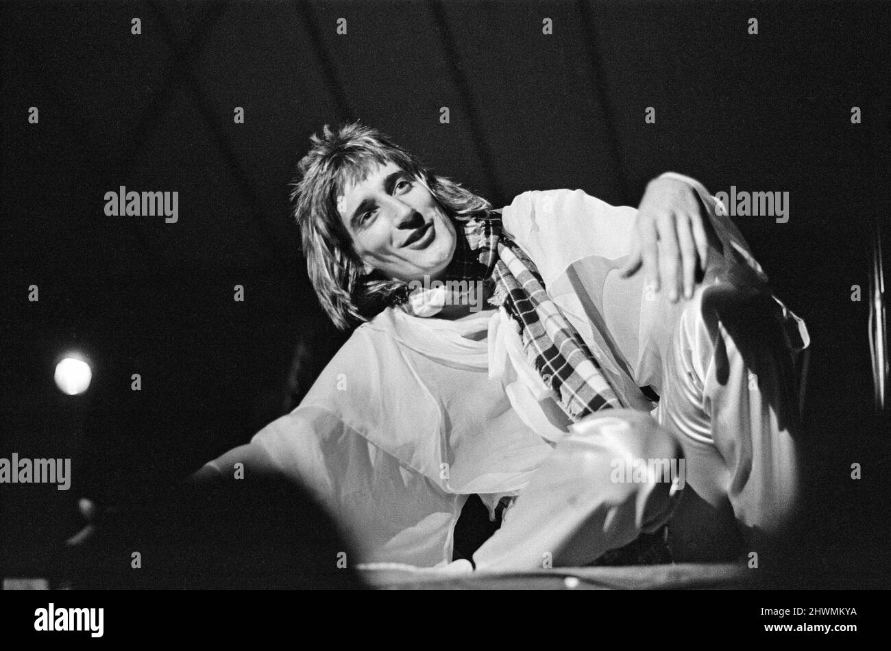 The Faces, featuring Rod Stewart perform at The Reading Festival on ...