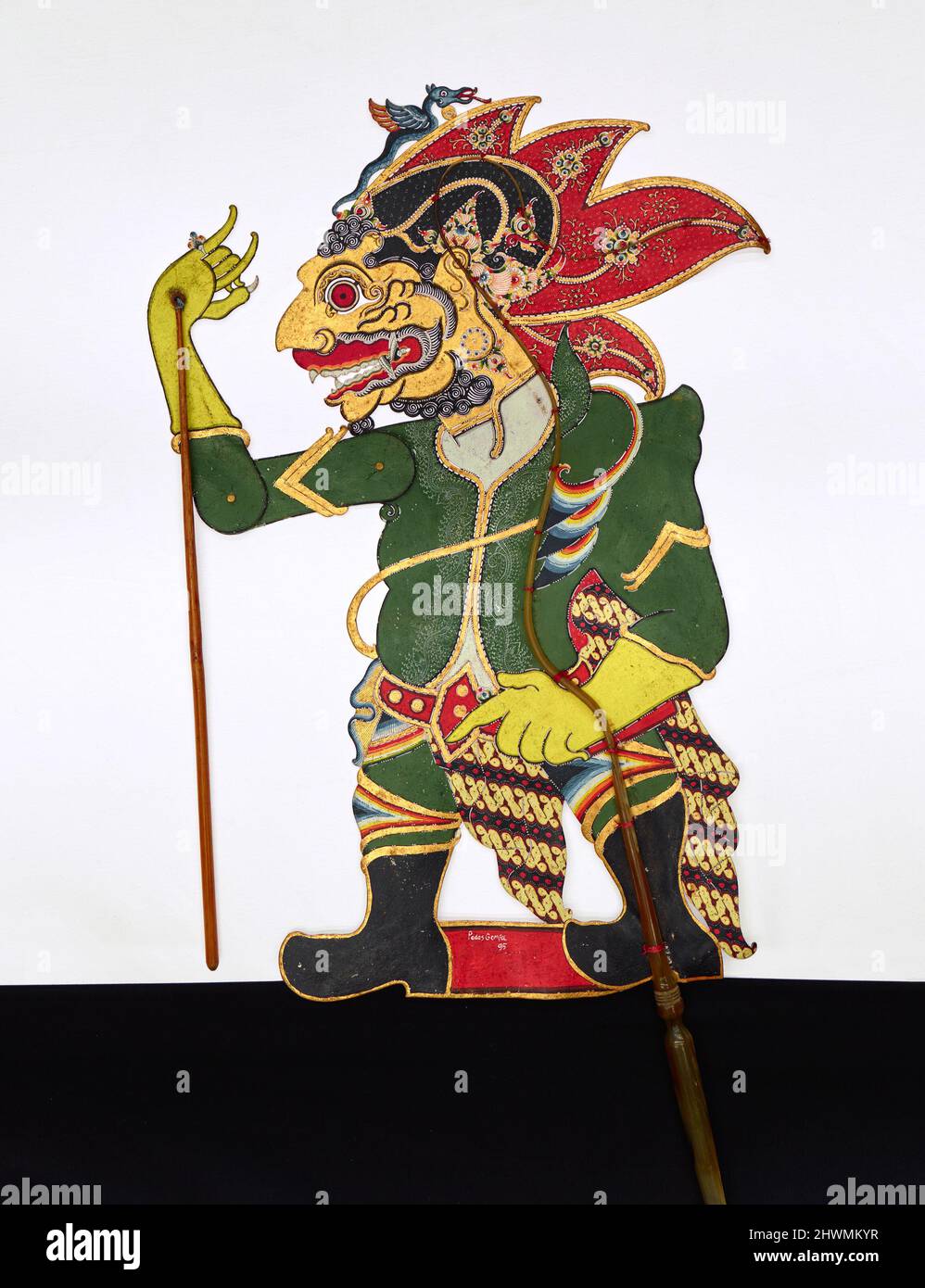 Shadow Puppet (Wayang Kulit) of Padas Gembol. Maker: Ki Enthus Susmono ... Shadow Puppet (Wayang Kulit) of Padas Gembol. Maker: Ki Enthus Susmono ...