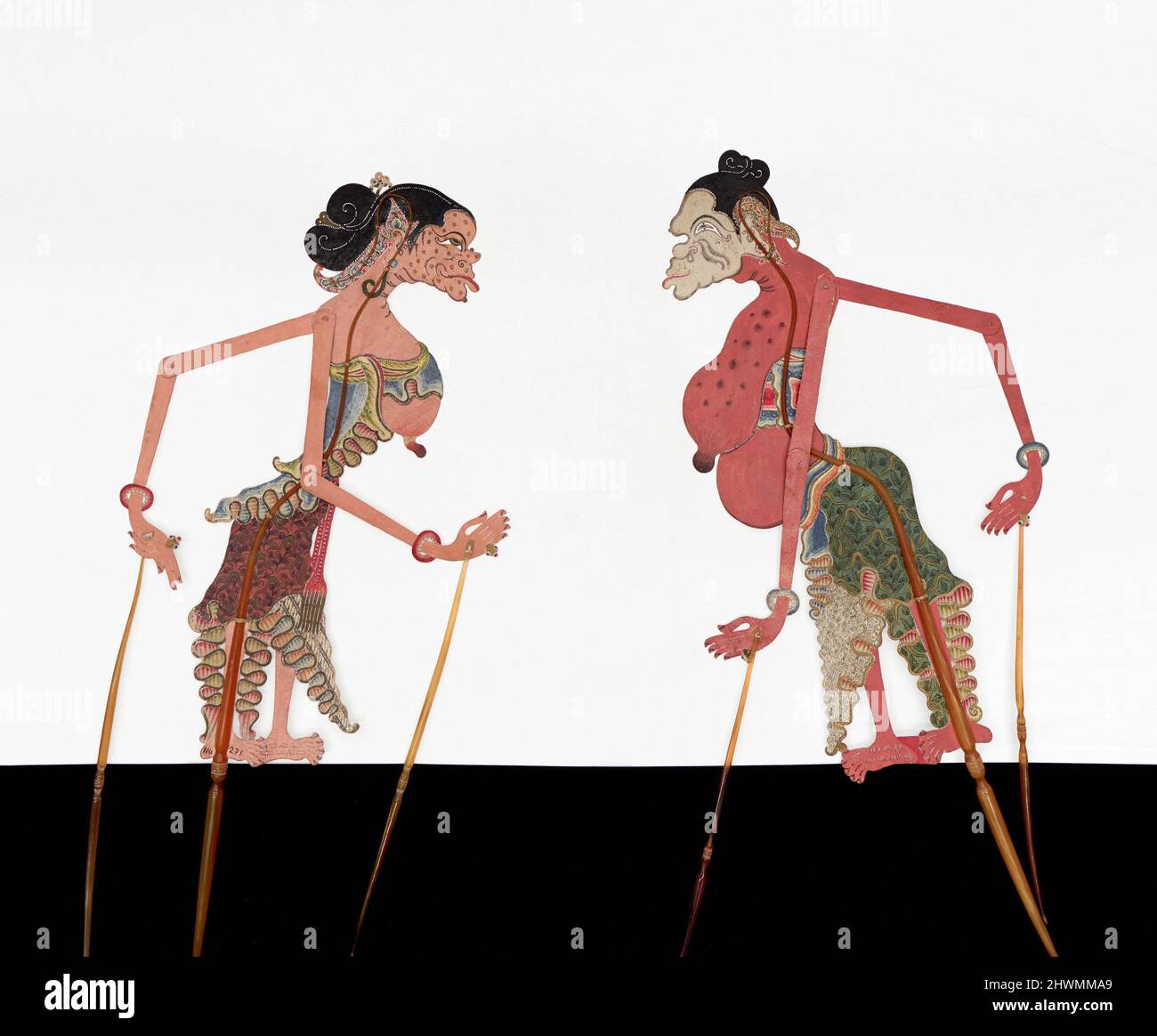 Shadow Puppet (Wayang Kulit) possibly of Inyo, from the set Kyai ...