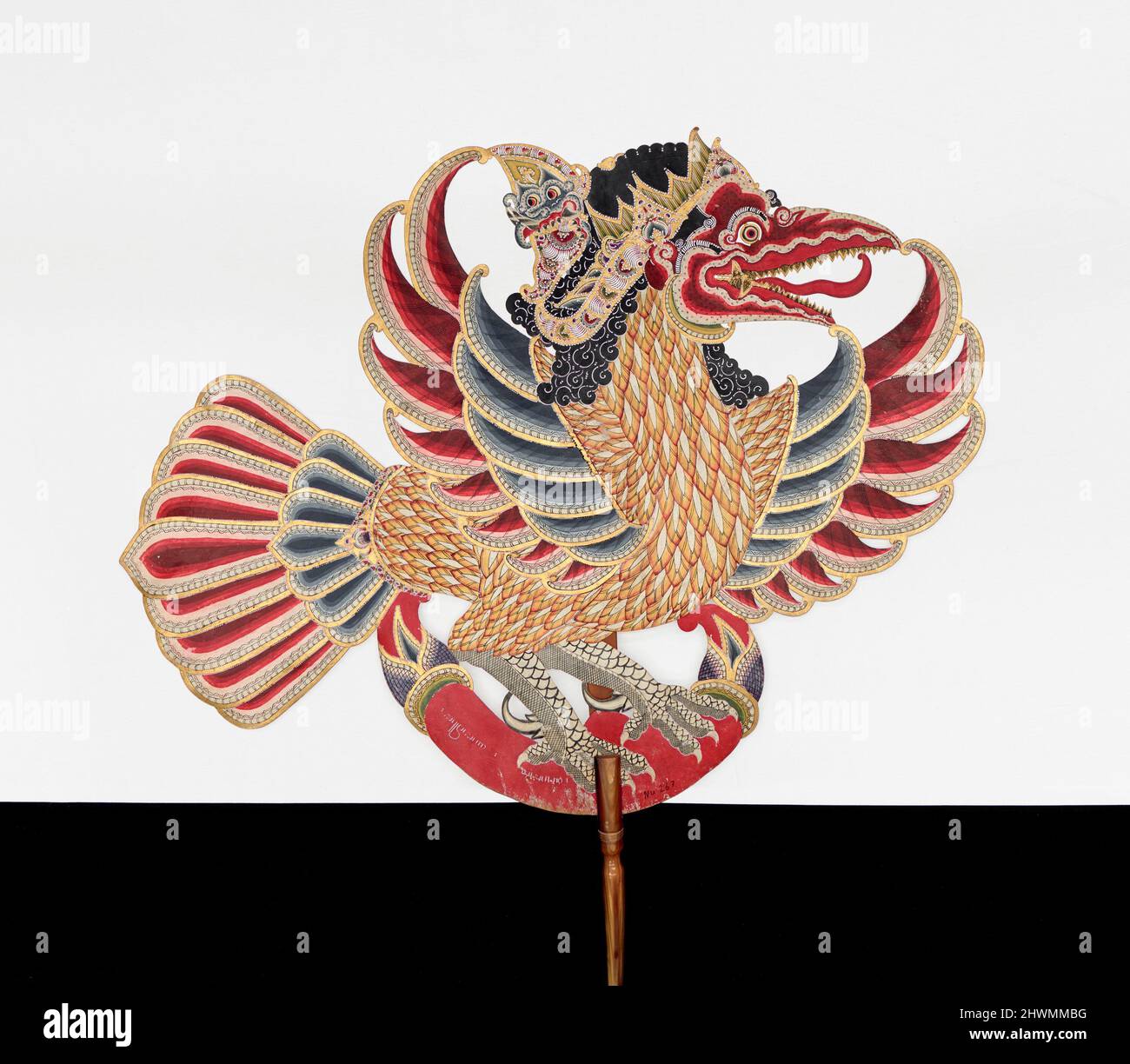 Shadow Puppet (Wayang Kulit) of Garuda, from the set Kyai Nugroho ...