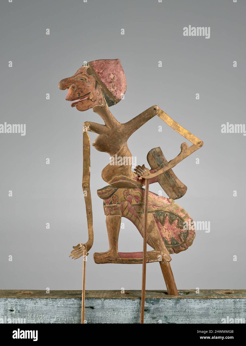 Puppet (Wayang Klitik) possibly of Duyun Stock Photo - Alamy