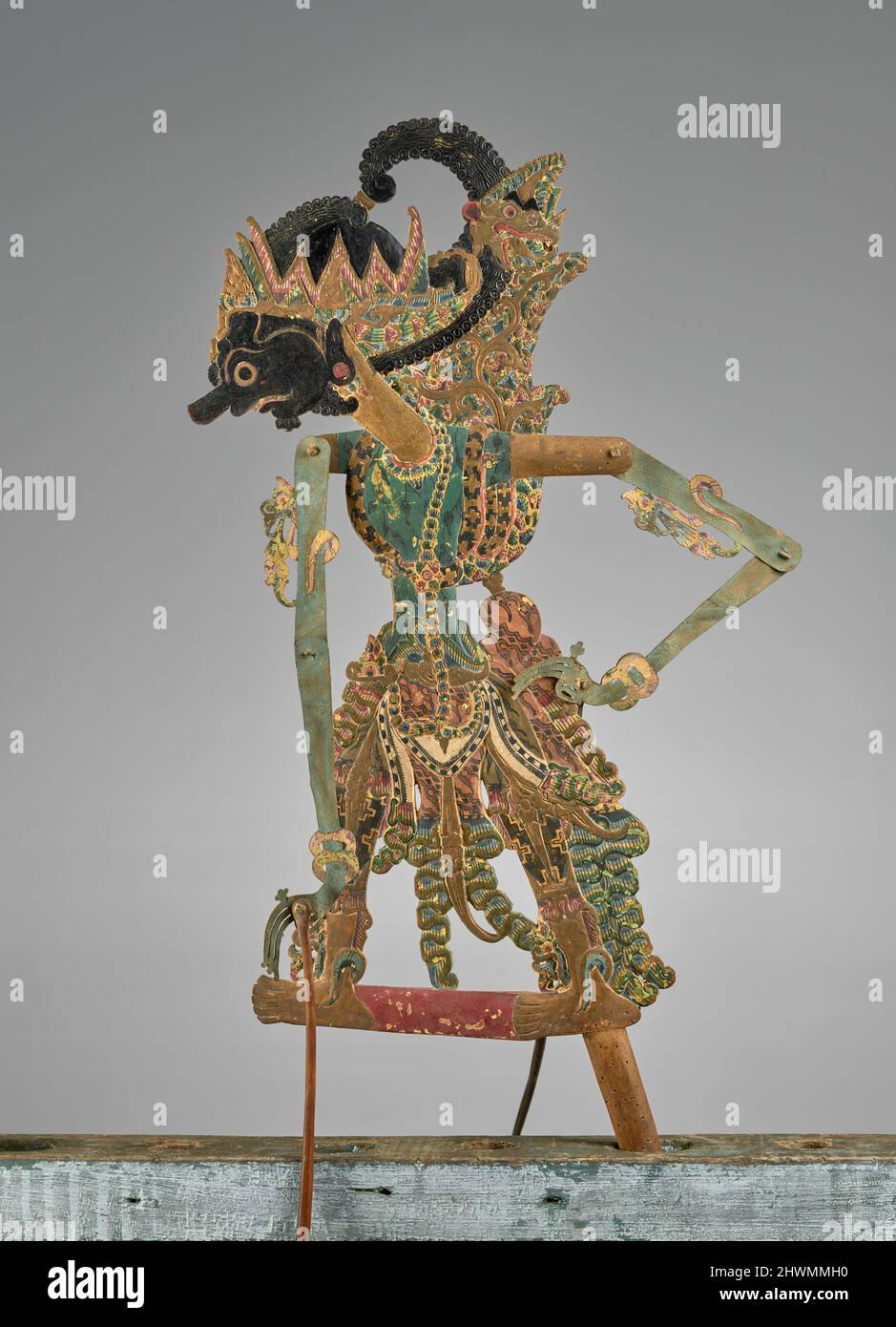 Puppet (Wayang Klitik) of Gatotkaca Stock Photo - Alamy