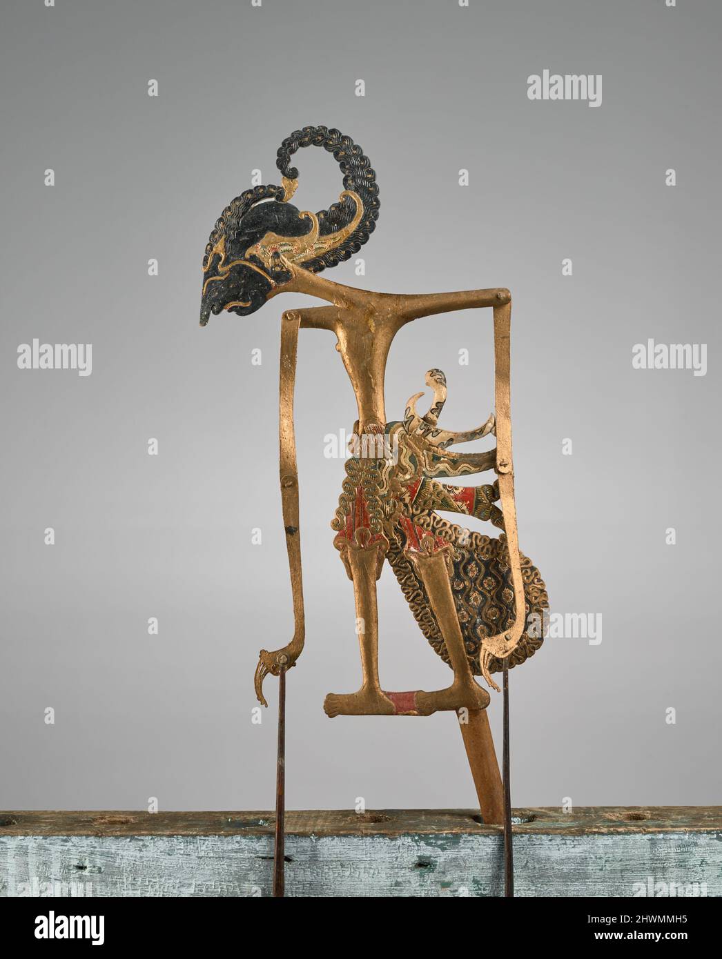 Puppet (Wayang Klitik) of Arjuna Stock Photo - Alamy