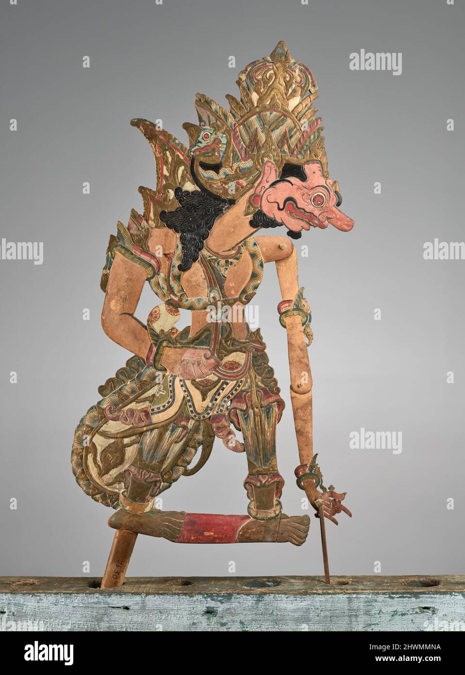 Puppet (Wayang Klitik) of Rahwana Stock Photo - Alamy
