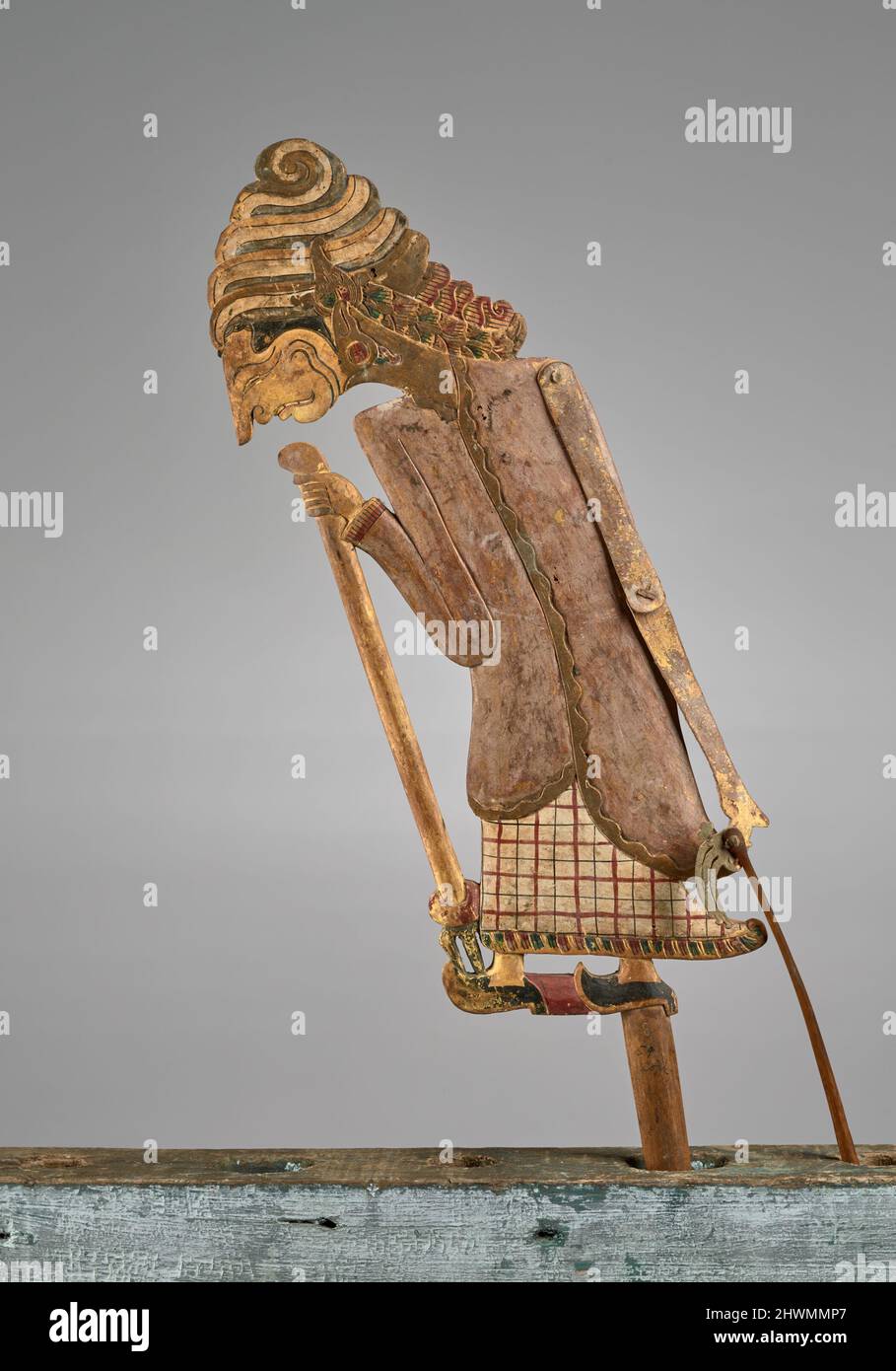 Puppet (Wayang Klitik) of a Begawan or possibly Tunggalmanik Stock ...